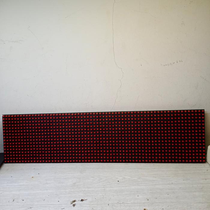 Jual Module led running text DOT MATRIX P7.62 DIP - Kota Surabaya ...