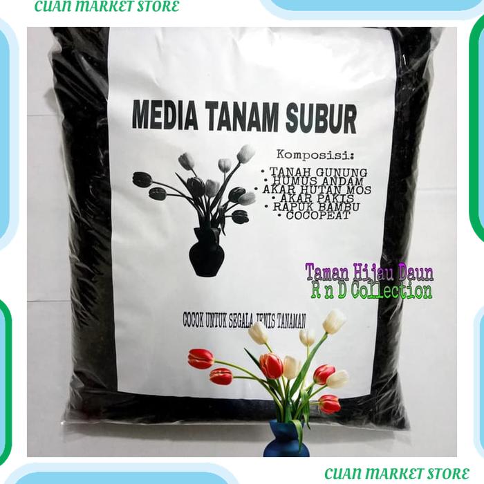 Jual Tanah Tanaman Media Tanam Paket 10 Via Gojek Kualitas Premium ...