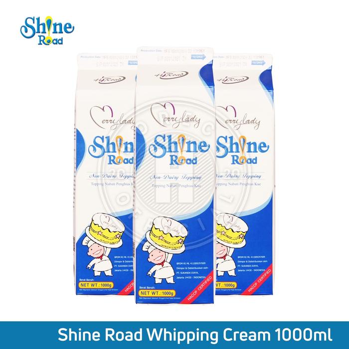 Jual MERRY LADY SHINE ROAD WHIPPING CREAM 1000GR / MERRYLADY SHINEROAD ...