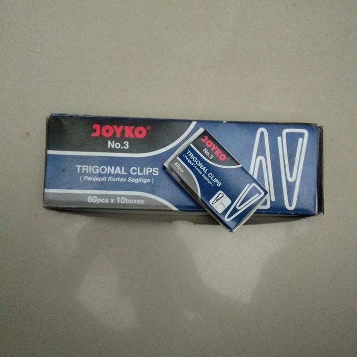 Jual trigonal clip no.3 1 dus isi 10 kotak kecil - Jakarta Selatan ...