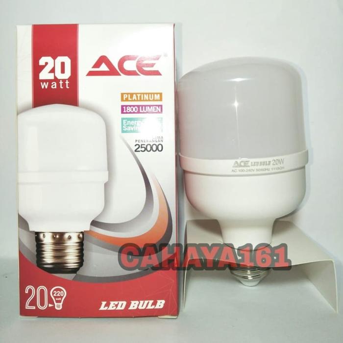 Jual Lampu led ACE kapsul 20W 20 watt putih - Kab. Bogor - CAHAYA161 ...