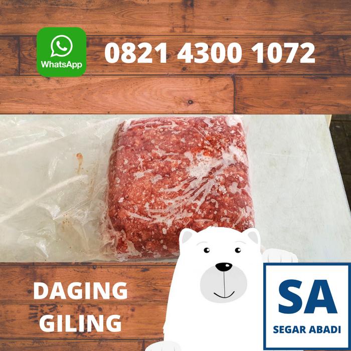 Jual DAGING CINCANG SAPI / DAGING GILING (1kg) | HALAL FRESH FROZEN ...