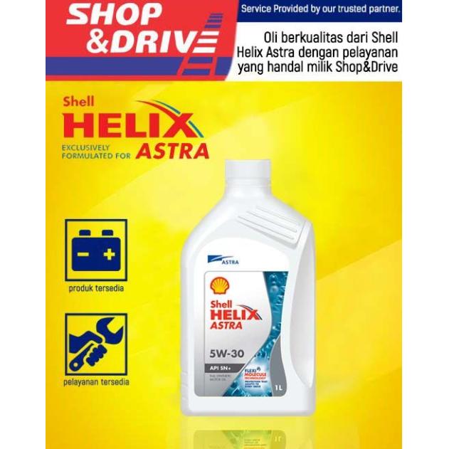 Jual Voucher Oli Astra Shell 5W30 4 Ltr + Pemasangan - Kab. Bandung ...