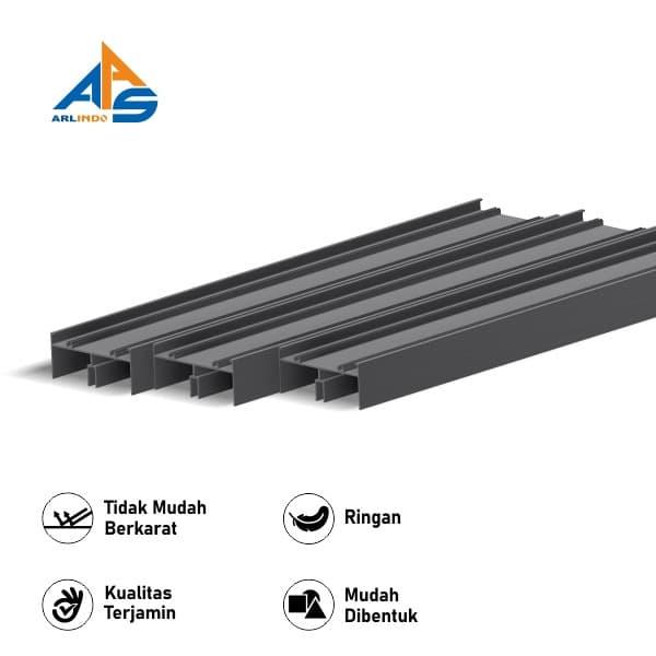 Jual Alexindo Sliding Door Rel Atas Warna CA 1mm x 6M - Arlindo Store ...