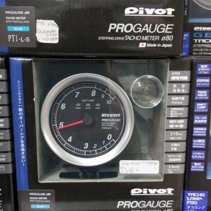Jual tachometer meter gauge mobil PIVOT TACHO 80 MM PRO GAUGE PT1LS ...