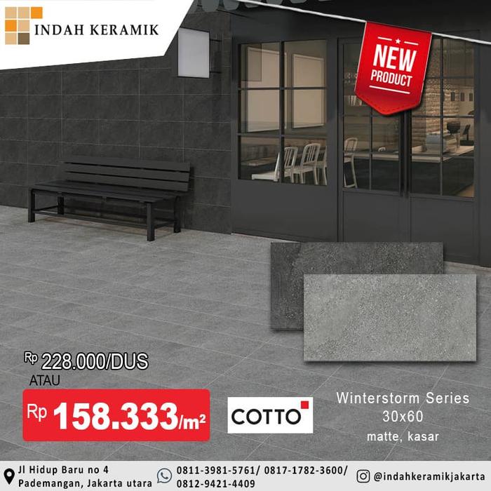 Jual Homogenous Granit Tile COTTO Winterstorm 30x60 - Jakarta Utara ...