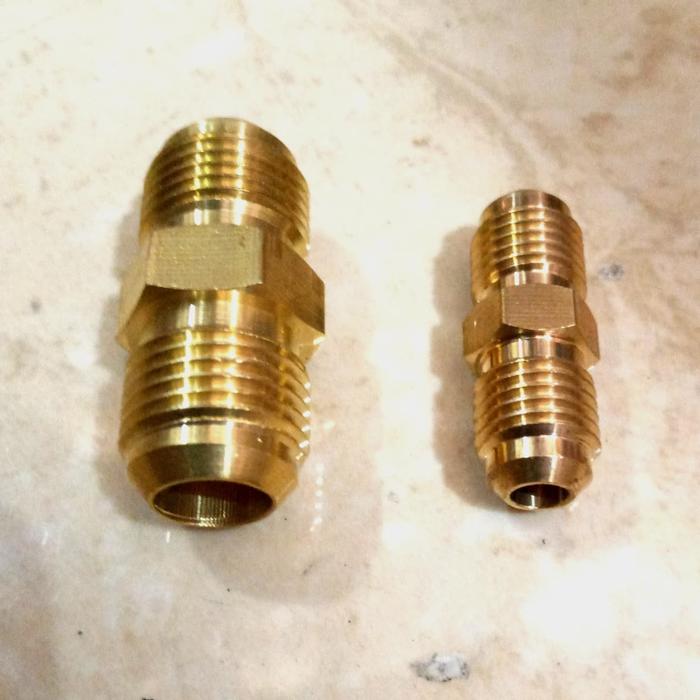 Jual DRAT NEPEL DOUBLE NEPEL PLUG PIPA AC UKURAN 3/8 & 1/4 - Kab ...