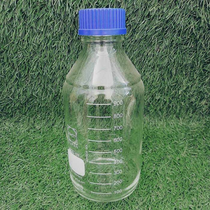 Jual Laboratory Bottle 1000 ml botol lab sample DURAN ORIGINAL - Kota ...