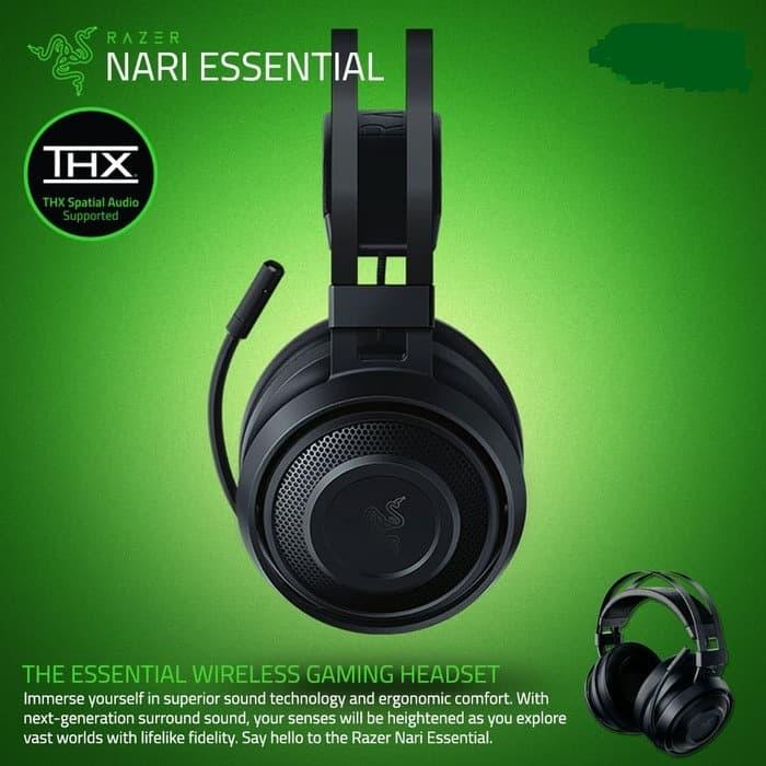 Jual Razer Nari Essential Wireless THX Spatial Audio Gaming Headset ...
