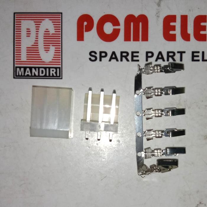 Jual konektor molek besar 3pin jst putih baterai Battery 3 pin kaki - Kota Depok - PCM ...