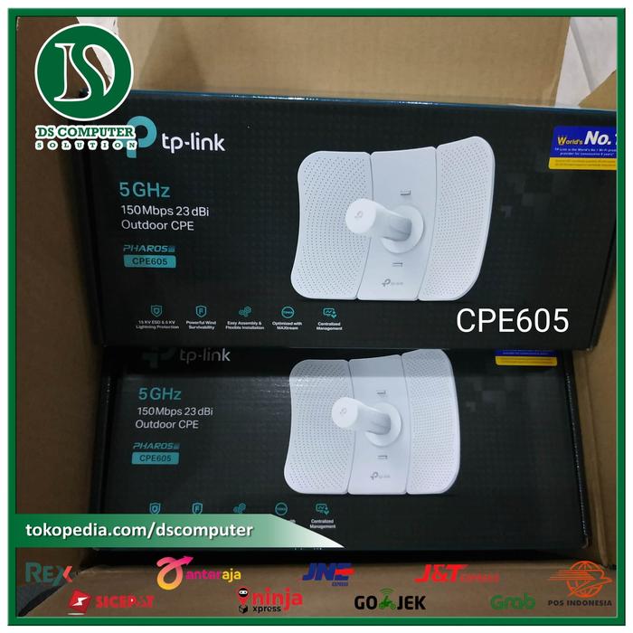 Jual TPLink CPE605 5Ghz Cpe Outdoor (CPE610 Litebeam LBE M5 ) - Jakarta ...