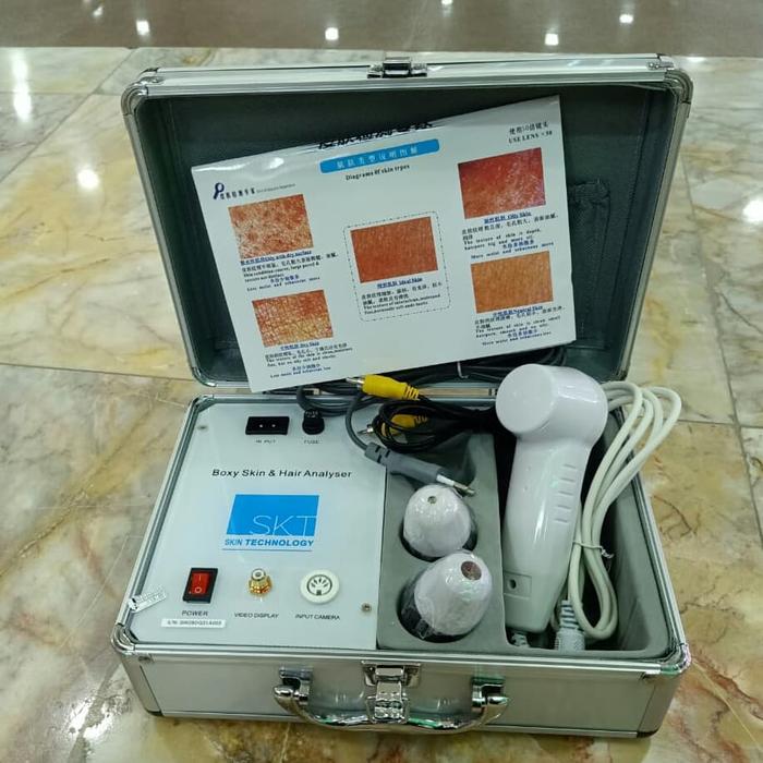 Jual tes kulit cek kulit wajah dan rambut skin analyzer TV skin ...