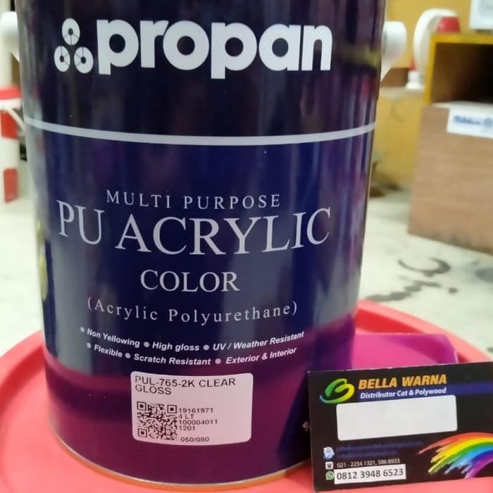 Jual Cat Propan Multipurpose PU PUL-765 Clear Gloss 2k 5LS - Jakarta ...
