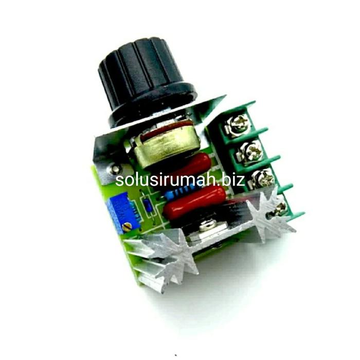 Jual Voltage Controller Dimmer 2kw 16a pengatur kecepatan motor Ac ...