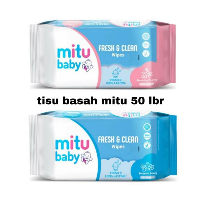 Jual TISU MITU TISU BASAH MITU TISU BASAH ISI 50 LBR ANTISEPTIK ANTI ...