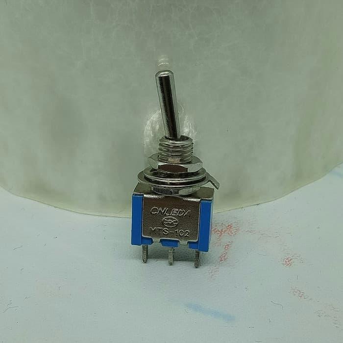 Jual Saklar Toggle Switch Mini ON-OFF 3 Pin 13mm X 7mm X 28mm Premium ...