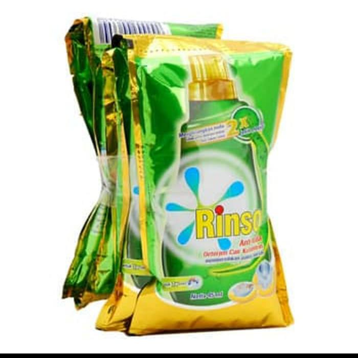 Jual Rinso sachet 42 ml detergen cair renceng all variant (isi 12 pcs ...