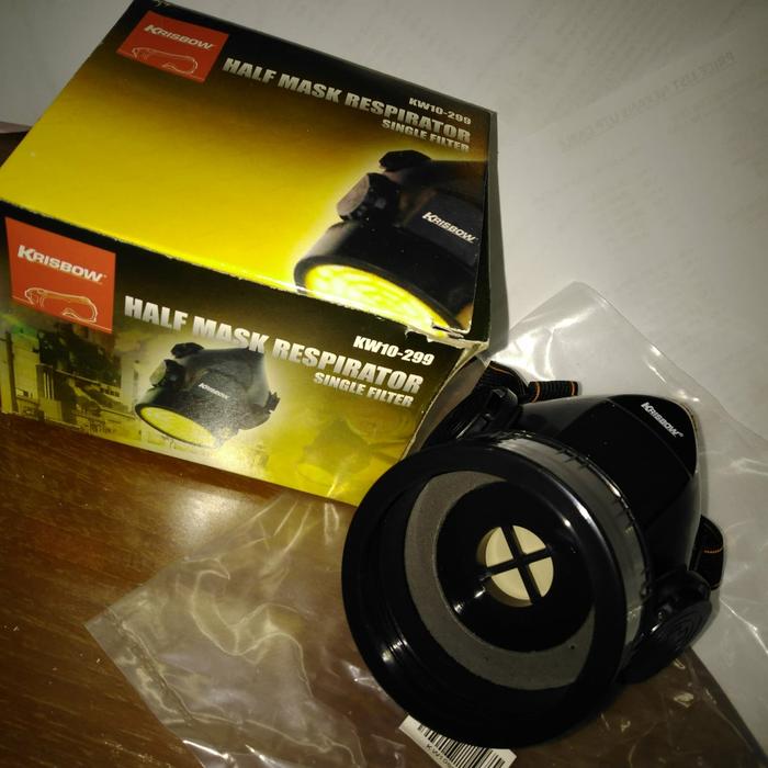Jual masker krisbow half mask respirator single krisbow - Jakarta Pusat ...