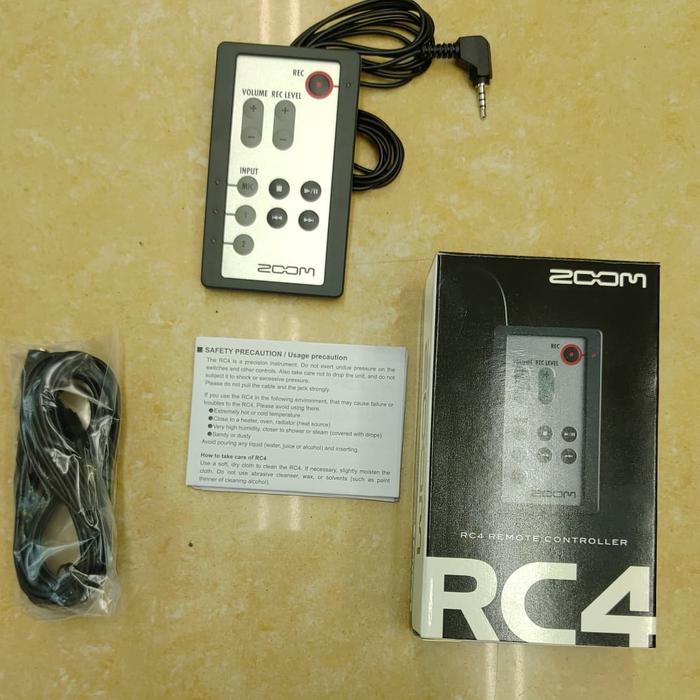 Jual Zoom RC-4 Remote Controller For Zoom H4N And Zoom H4N Pro Original ...