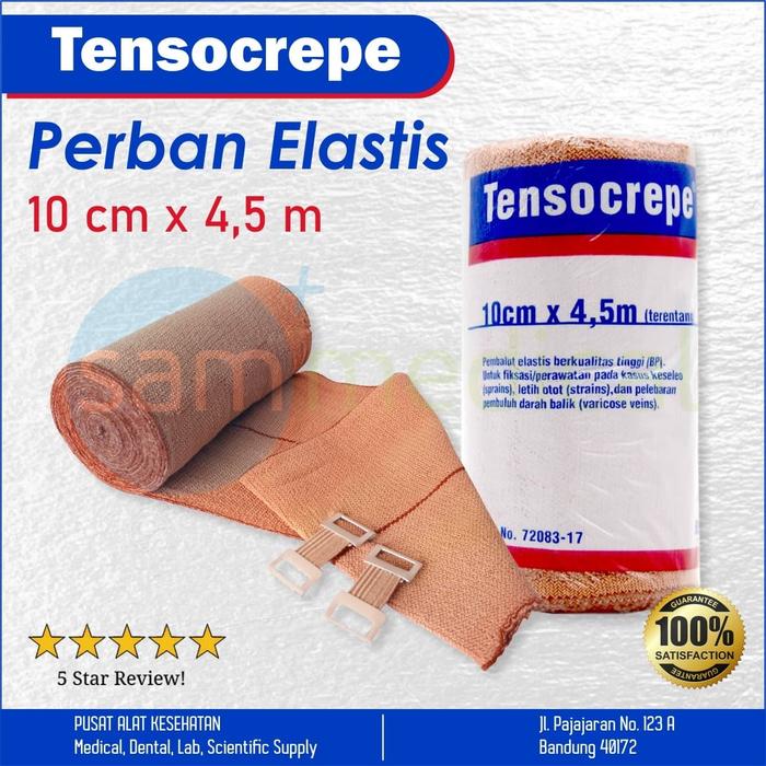 Jual BSN Tensocrepe 4 inci (10cm X 4.5 M) Perban Elastis/Verban @ROLL ...