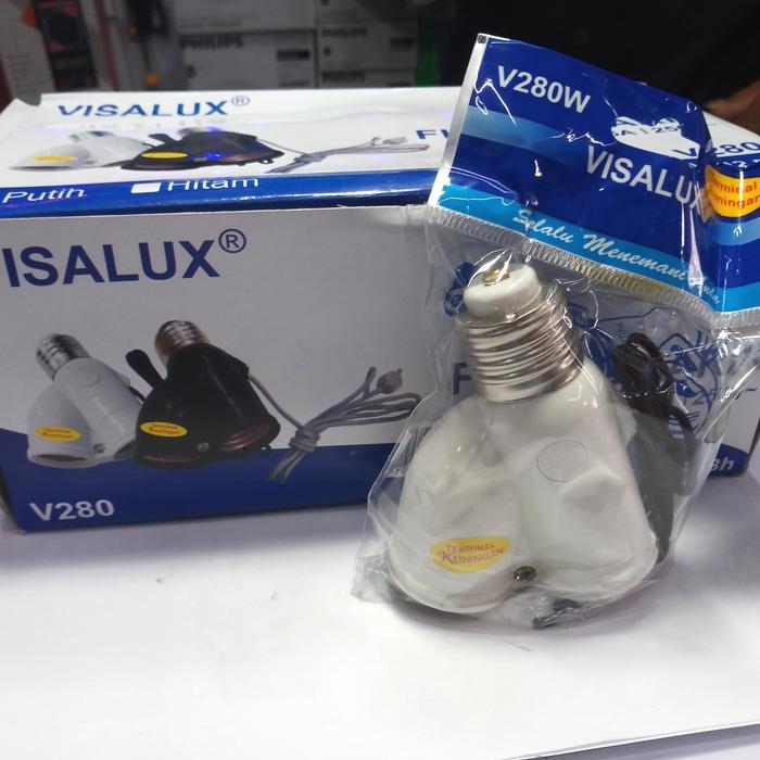 Jual FITTING TARIK / FITTING LAMPU TARIK / FITTING DOUBLE VISALUX ...