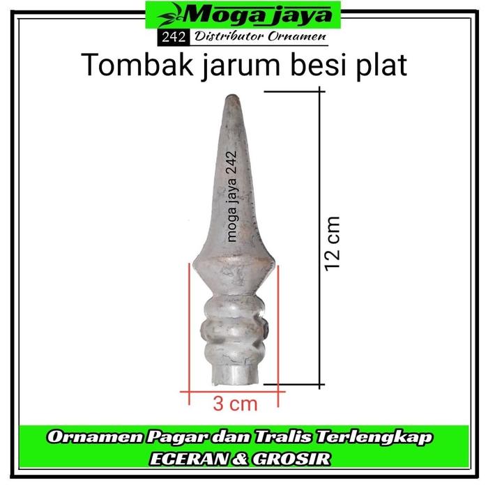 Jual tombak pagar besi plat model tombak jarum - Kab. Tangerang - moga ...