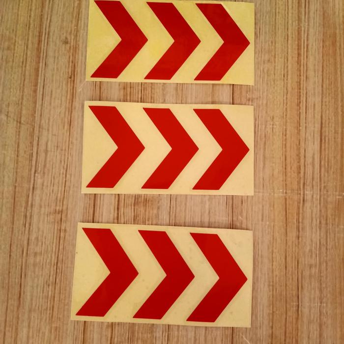 Jual STIKER K3 RAMBU SAFETY ANAK PANAH UK 5X9CM - Jakarta Barat - PRIME ...