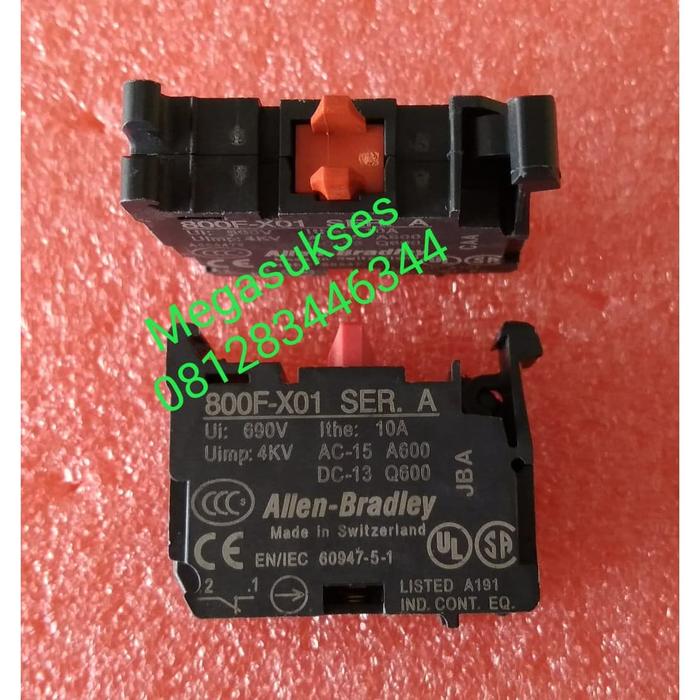 Jual Allen Bradley 800F-X01 SER A - Kota Batam - Megasukses Indonesia ...