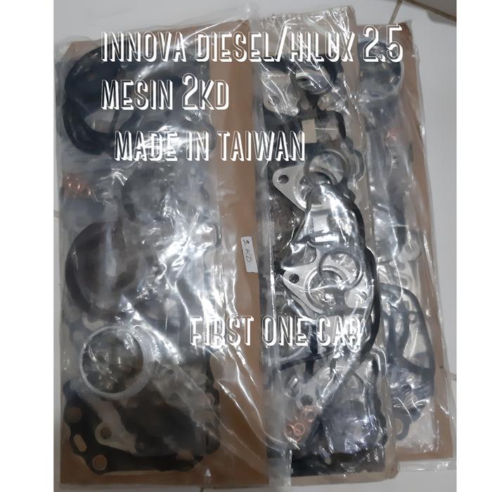 Jual packing set innova diesel/hilux/fortuner taiwan - Jakarta Pusat ...