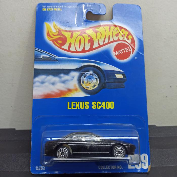 Jual HotWheels Hot Wheels - Lexus SC400 - Hitam - Kota Tangerang - Toy ...