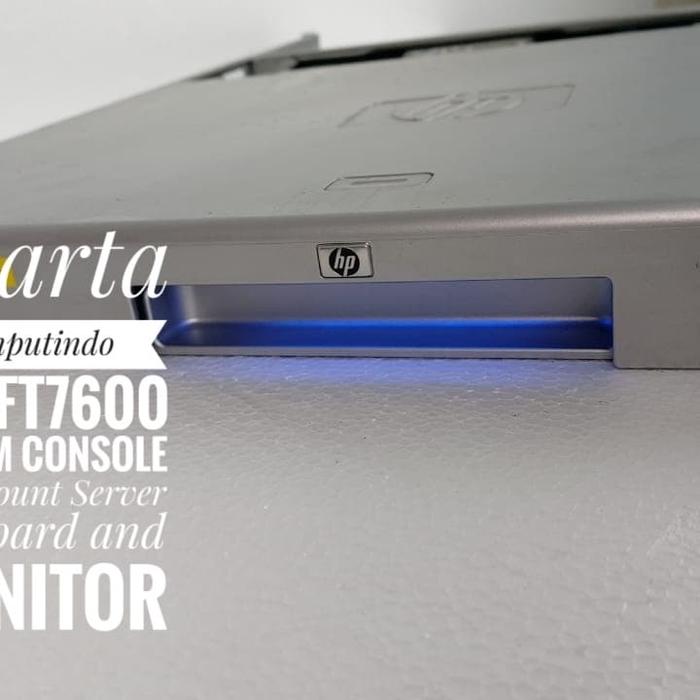 Jual Hp Tft7600 G2 Kvm Console Rackmount Server Keyboard And Monitor Di ...
