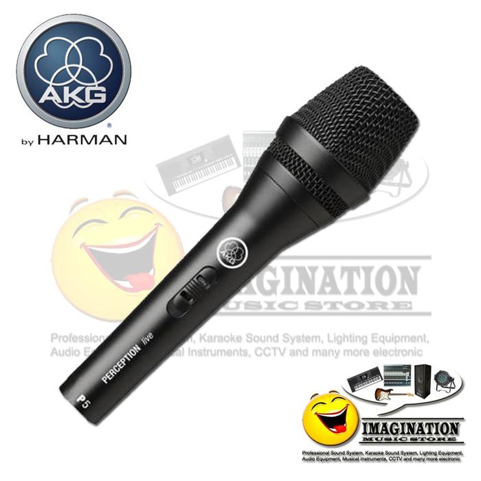 Jual AKG P5S High-Performance Dynamic Vocal Microphone with On/Off Switch - Jakarta Pusat ...