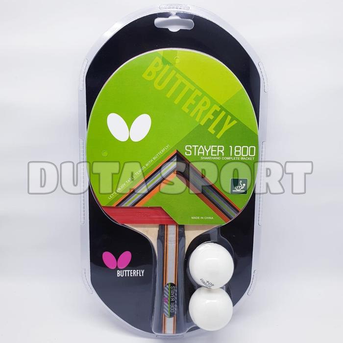 Jual Bat Butterfly Stayer 1800 Original Bola Bet Tenis Meja Pingpong - Jakarta Selatan - Toko ...