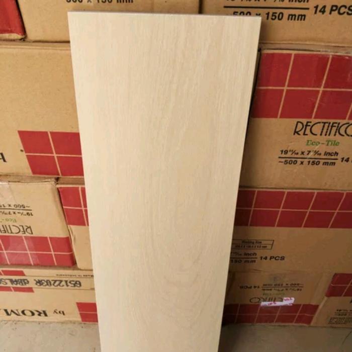 Jual Granit Motif Kayu Roman dAlder Maple Rectifico Ukuran 15x50 ...