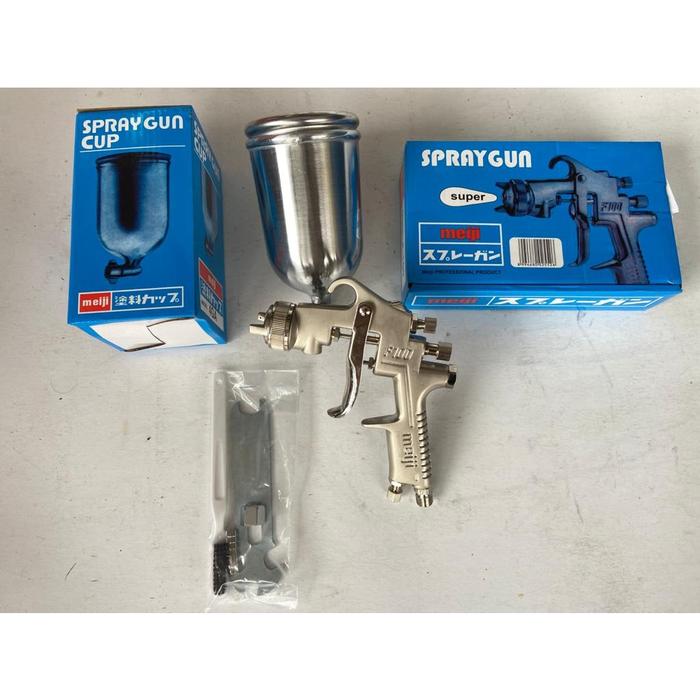 Jual Spray Gun Meiji F100 F-100 Tabung atas TAIWAN ORI - Kab. Tangerang ...