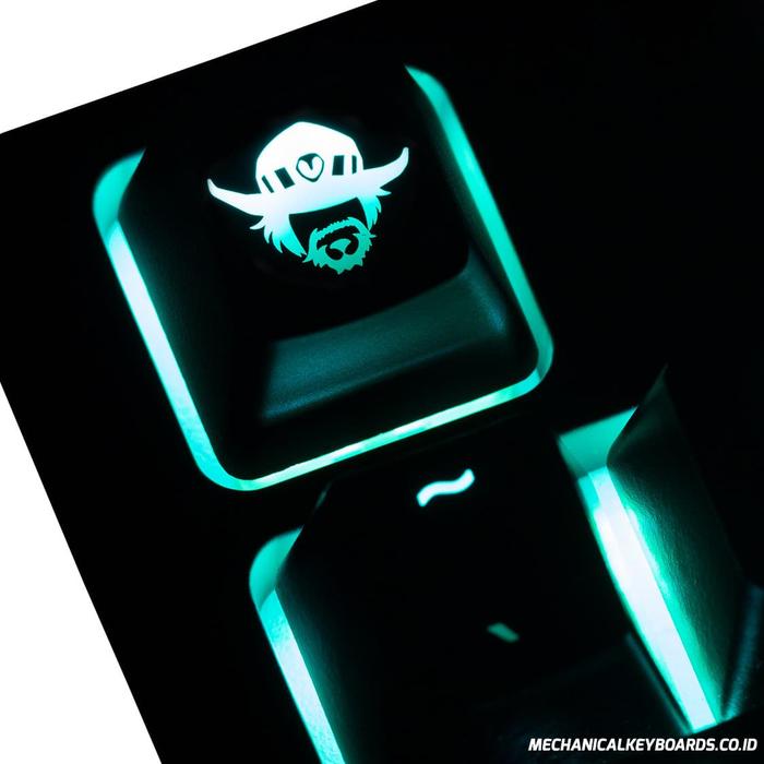 Jual Overwatch - Mccree ABS Backlit Keycap (Black) - Kota Semarang ...