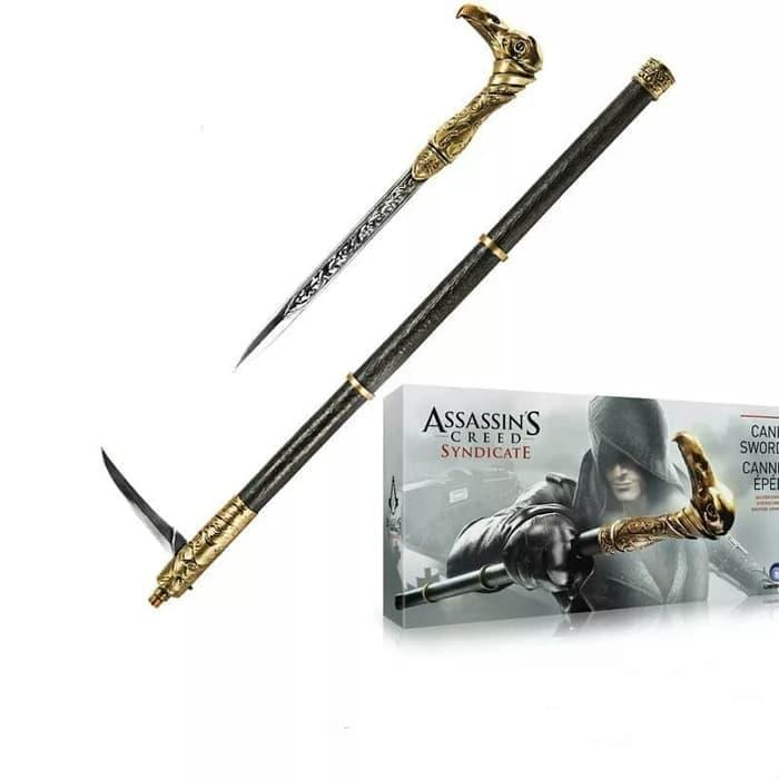 Jual Assassins Creed Syndicate hidden blade cane sword - Kota Bandung ...