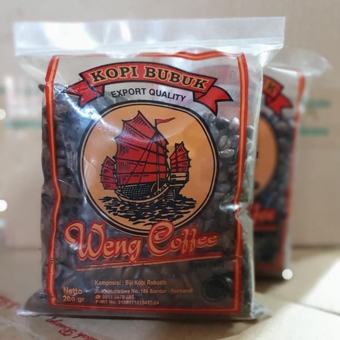 Jual Biji Kopi Robusta Weng Coffee 200GR - Kota Pontianak - Lucius's ...