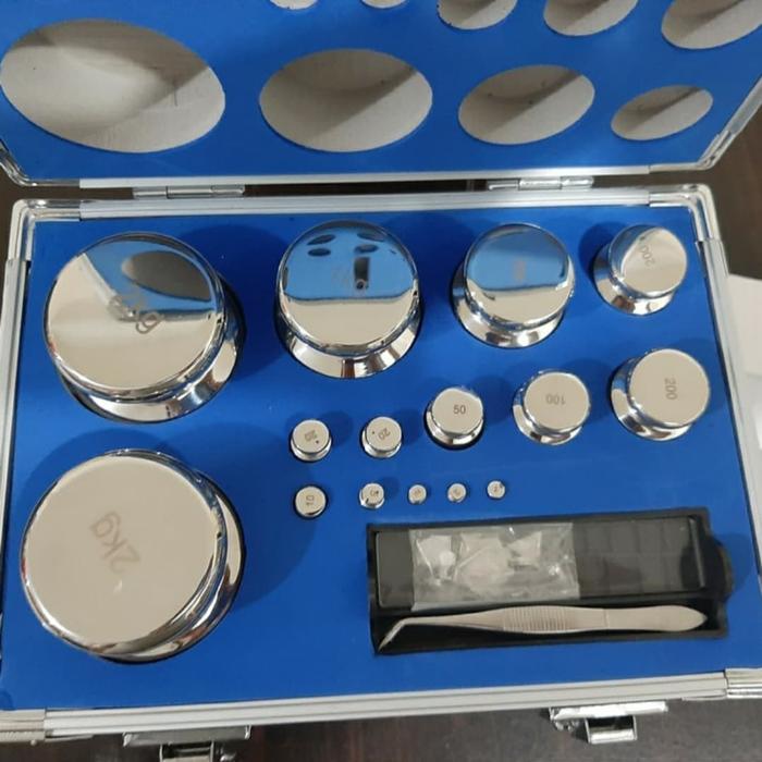 Jual Anak Timbangan kalibrasi M1 1mg-2kg.1Box 27 Pcs / Bandul stainless M1 - Jakarta Barat ...