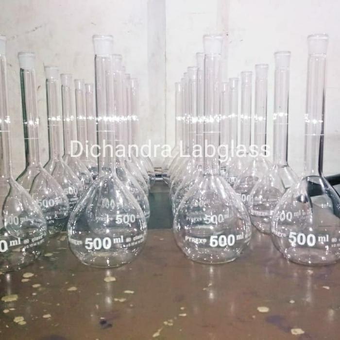 Jual labu ukur volumetrik flask 1000ml pyrex - Kota Bandung - dichandra ...