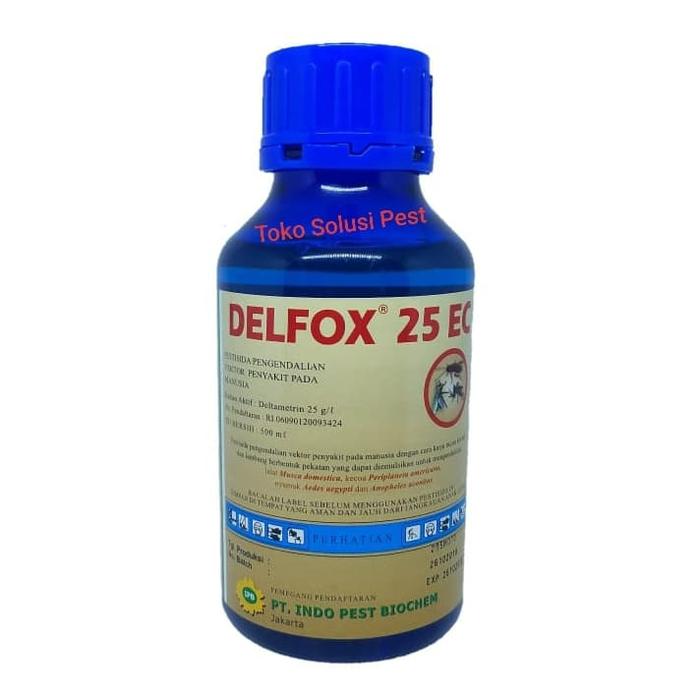 Jual Delfox 25 EC isi 500 ml obat fogging ampuh deltametrin - Jakarta ...