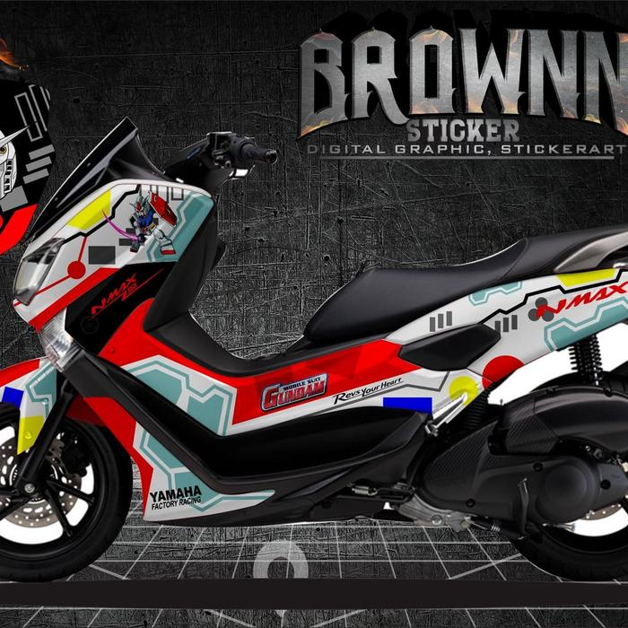 Jual decal sticker yamaha nmax gundam - Kab. Pati - Raja Decal Stiker ...