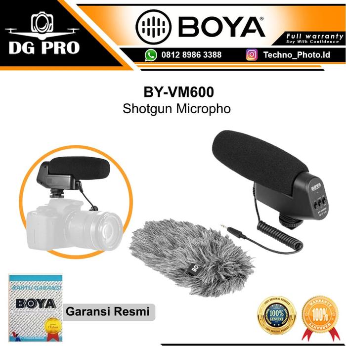 Jual Boya BY-VM600 Shotgun Microphone - Jakarta Pusat - DG PRO | Tokopedia