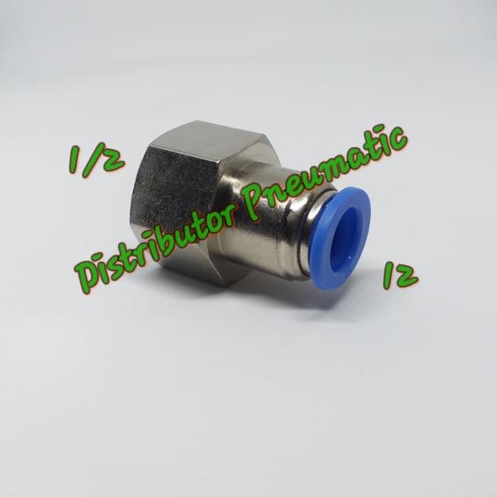Jual MPCF 12-04 Fitting Selang Od 12mm x Drat dalam Female 1/2 ...