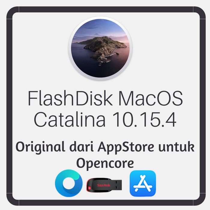Jual Installer Bootable MacOS Hackintosh Catalina 10.15 Original ...