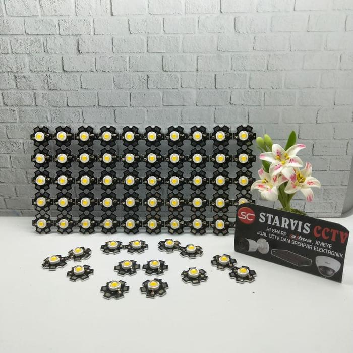 Jual LAMPU LED HPL 3WATT PUTIH HANGAT PLUS CASING ATAU PCB PROMO ...