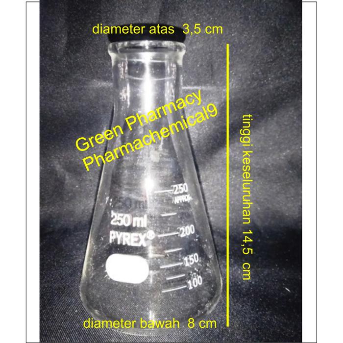 Jual labu erlenmeyer 250 ml pyrex - Kota Bandung - Pharmachemical9 ...