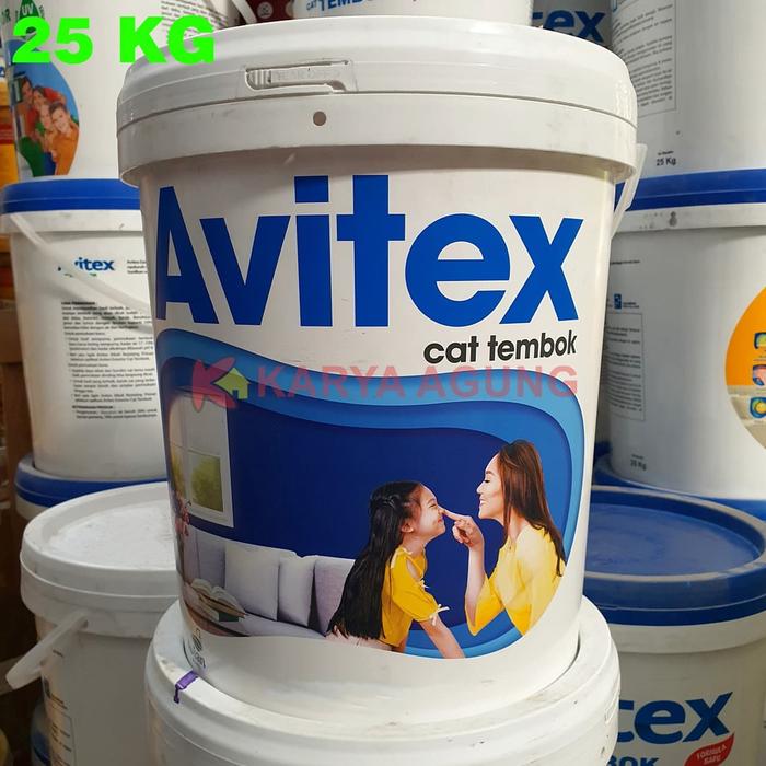 Jual Cat Tembok Rumah Dinding Interior AVITEX 25 kg Pail Avian Brands ...