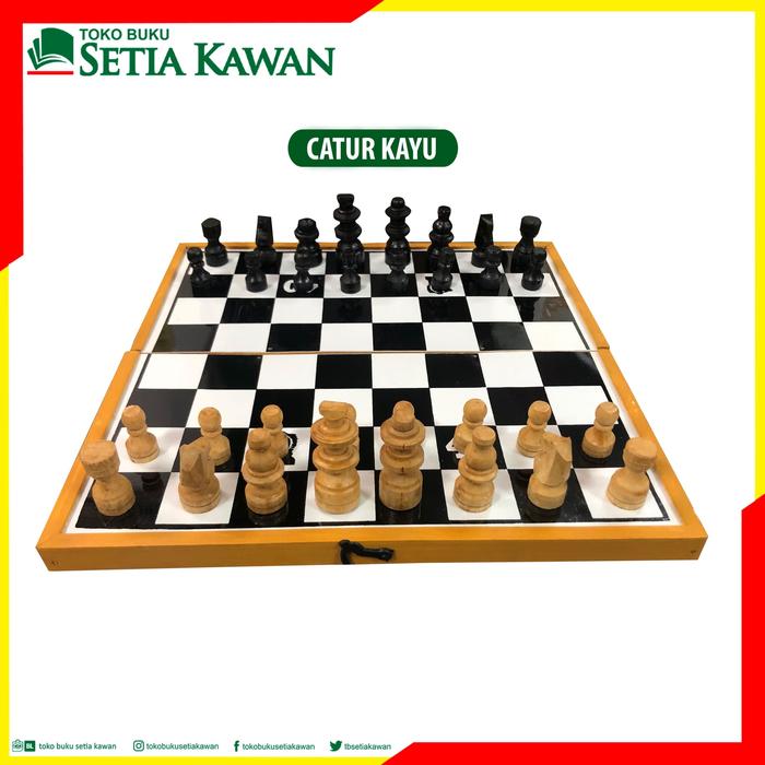 Jual Catur Kayu Besar - Jakarta Pusat - eSKaDo Store | Tokopedia