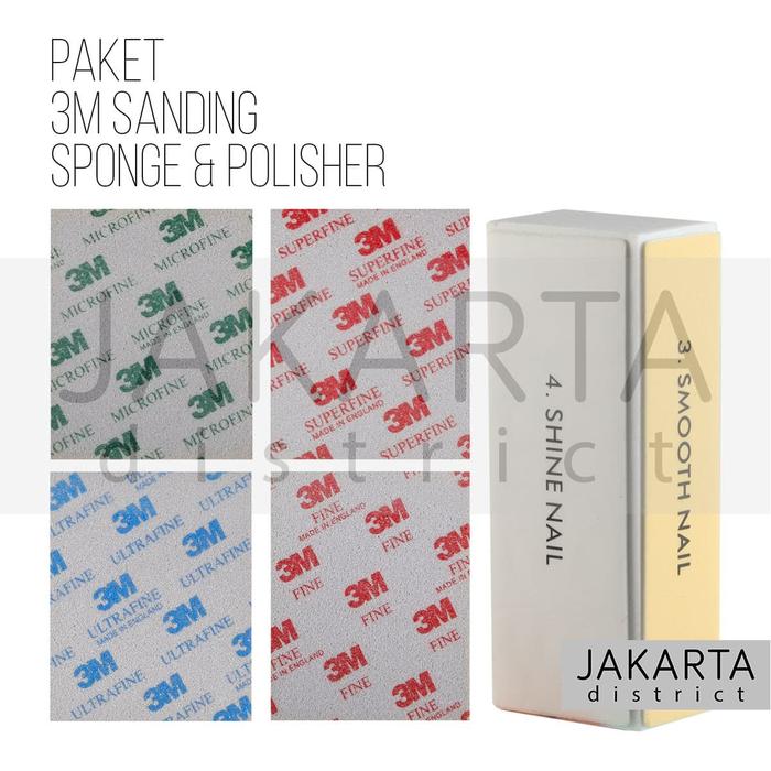 Jual Paket 3m Sponge + Polisher Gundam Model Kit Gunpla Amplas Polish ...